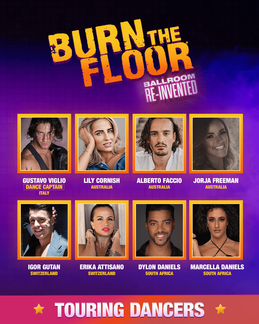 Introducing the cast of Burn the Floor in Manila! - Philippine Concerts