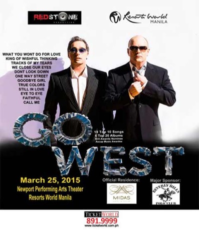 Go West Live in Manila 2015 - Philippine Concerts