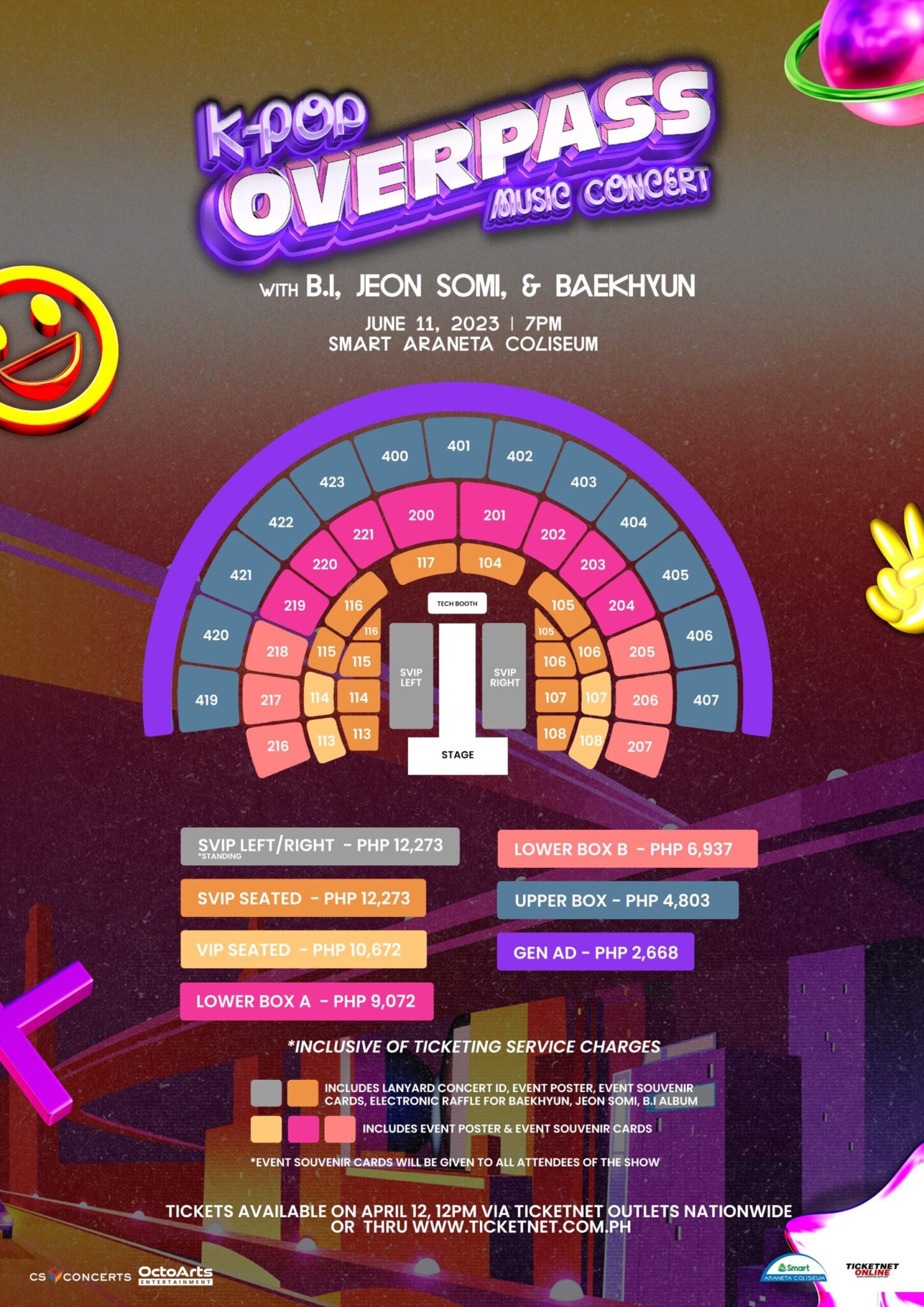 OVERPASS 2023 Brings EXO's Baekhyun, Jeon Somi, and B.I Together in One ...
