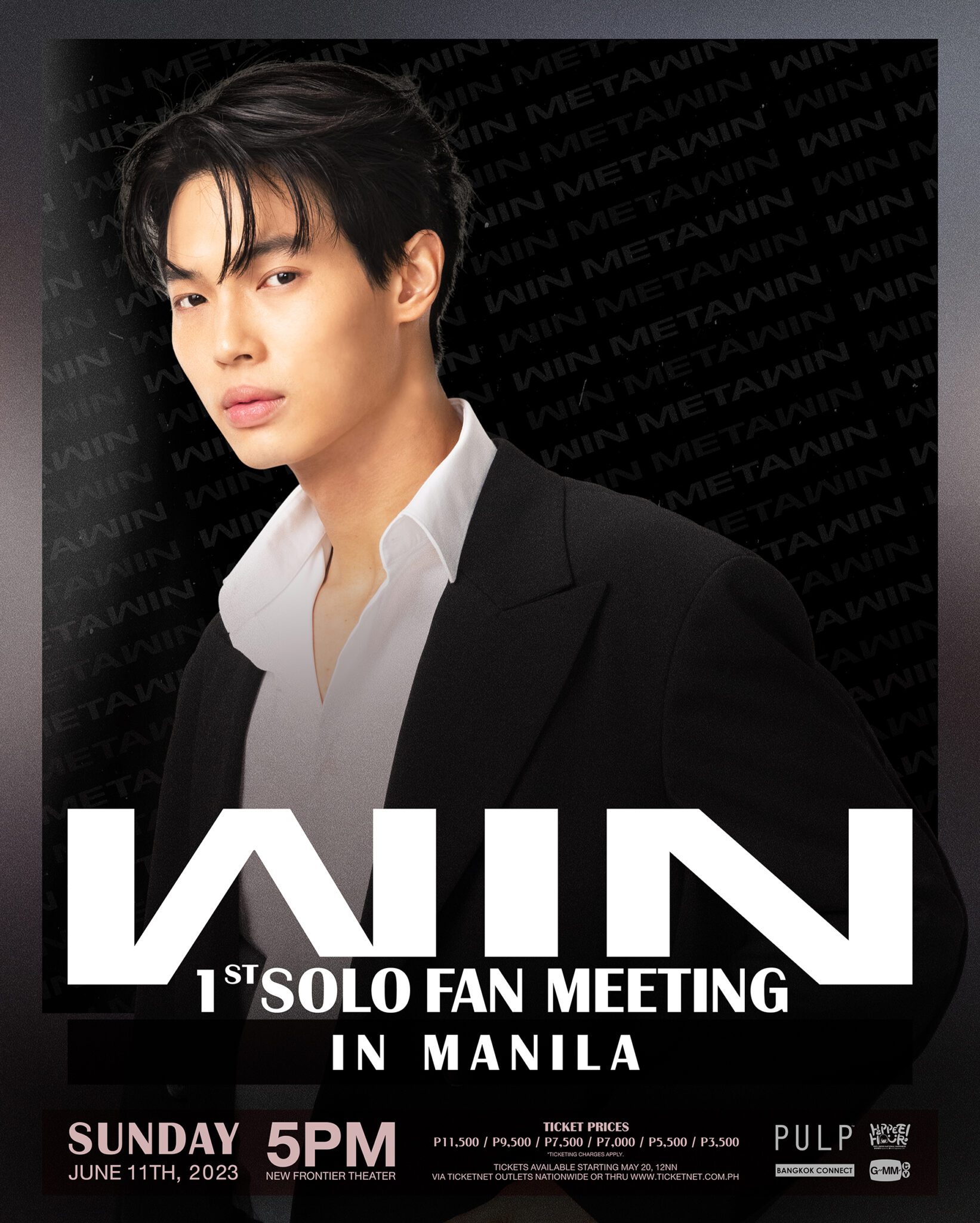 Win Metawin to Hold 1st Manila Fan Meeting in June - Philippine Concerts