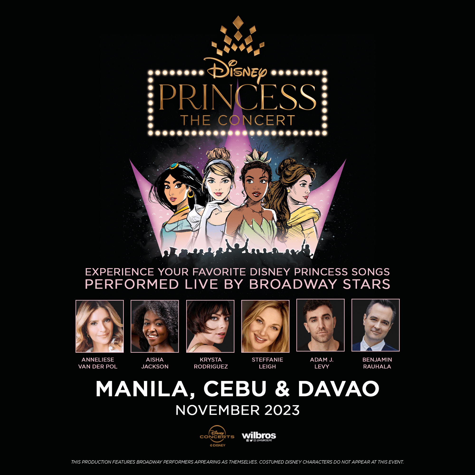 Meet The Cast of Disney Princess – The Concert - Philippine Concerts