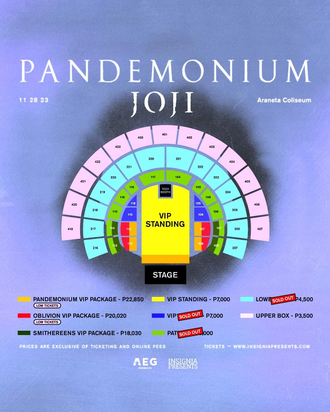 Pandemonium World Tour: Joji live in Manila - Philippine Concerts