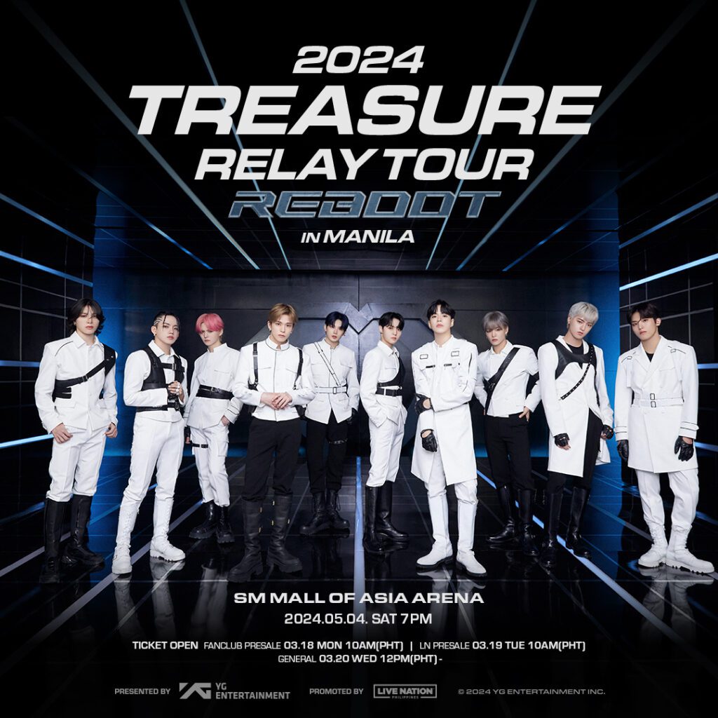 2024 TREASURE Relay Tour [Reboot] in Manila - Philippine Concerts
