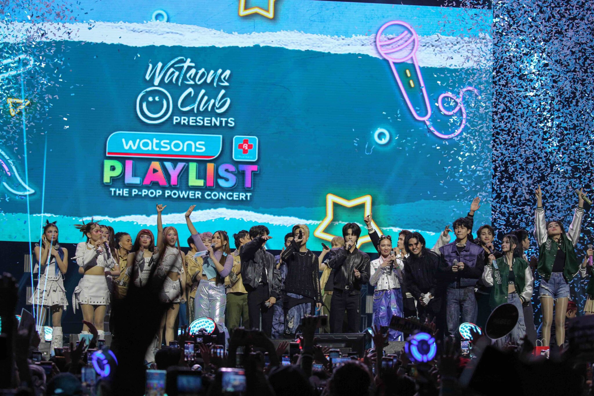 Watsons Playlist: The P-Pop Power Concert SOLD OUT at the MOA Arena ...