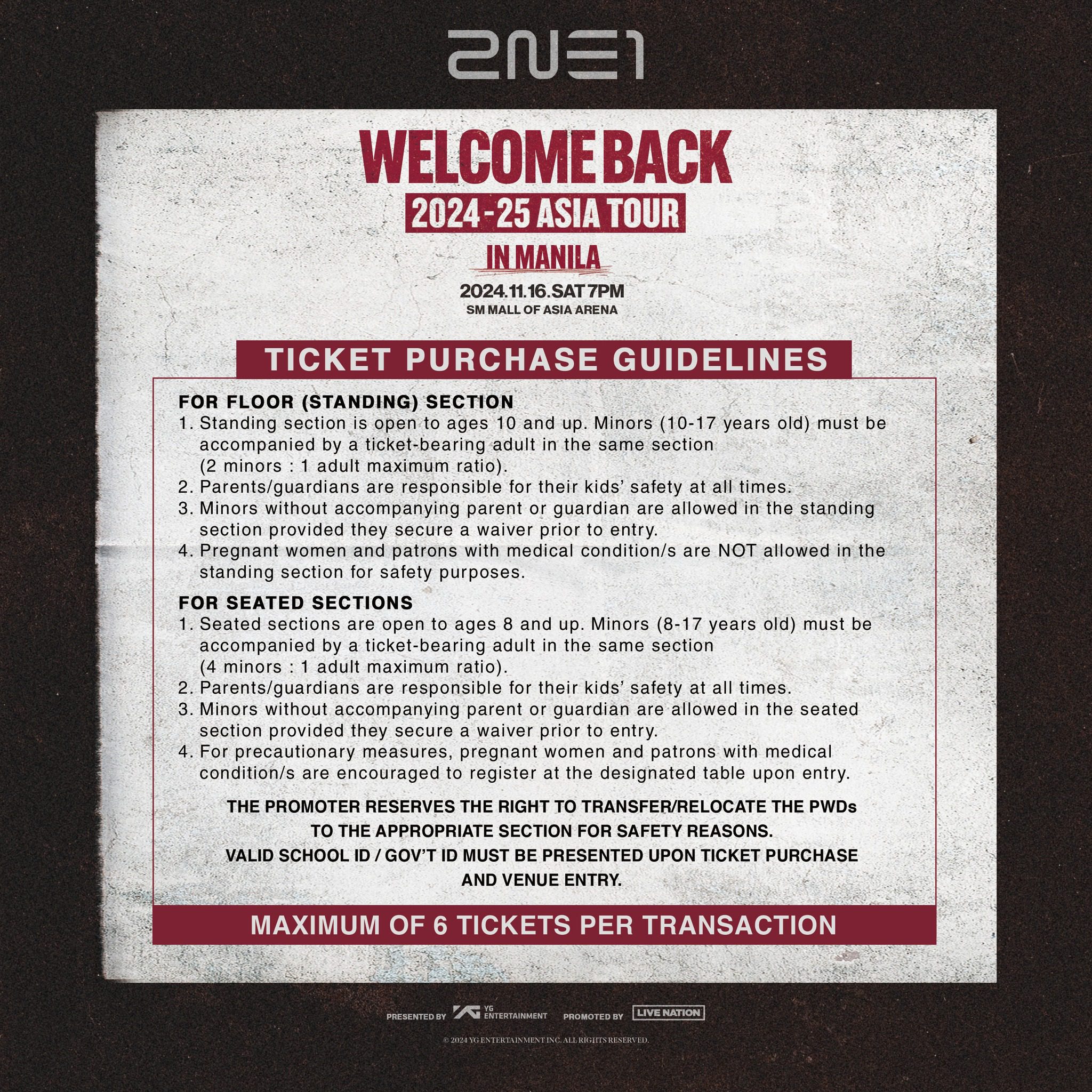 2024 2NE1 Asia Tour [WELCOME BACK] in Manila - Philippine Concerts