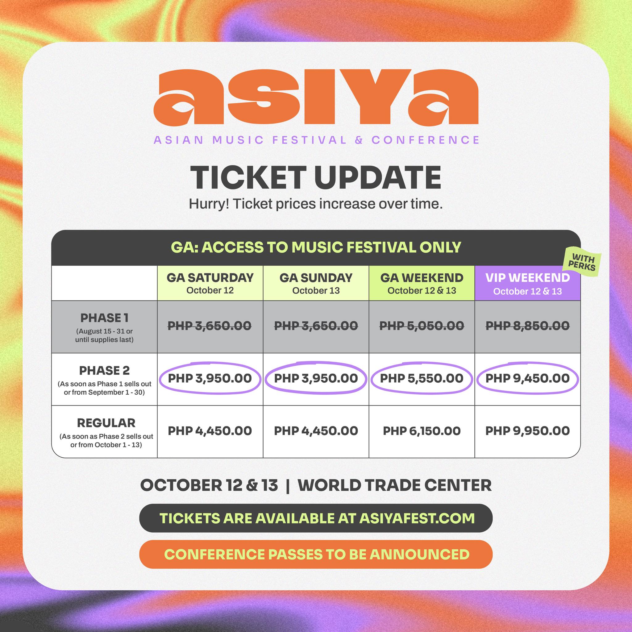 ASIYA, an Asian Music Festival 2024 - Philippine Concerts