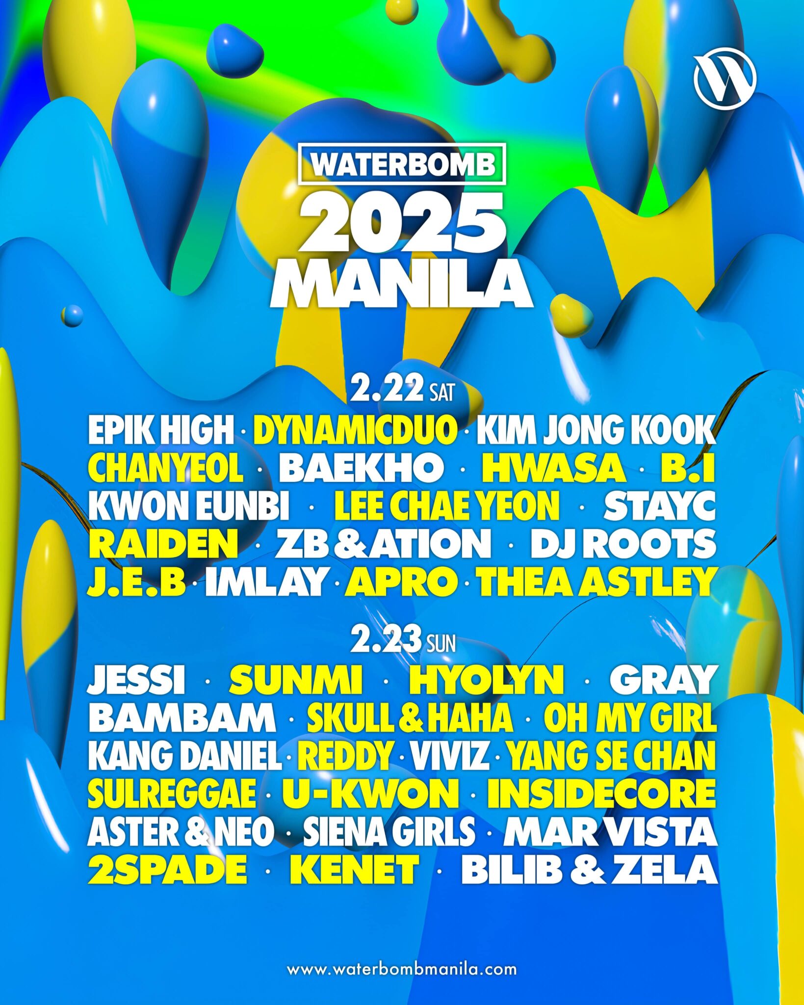 Waterbomb Manila 2025 Music & Water Festival to Make Waves This ...