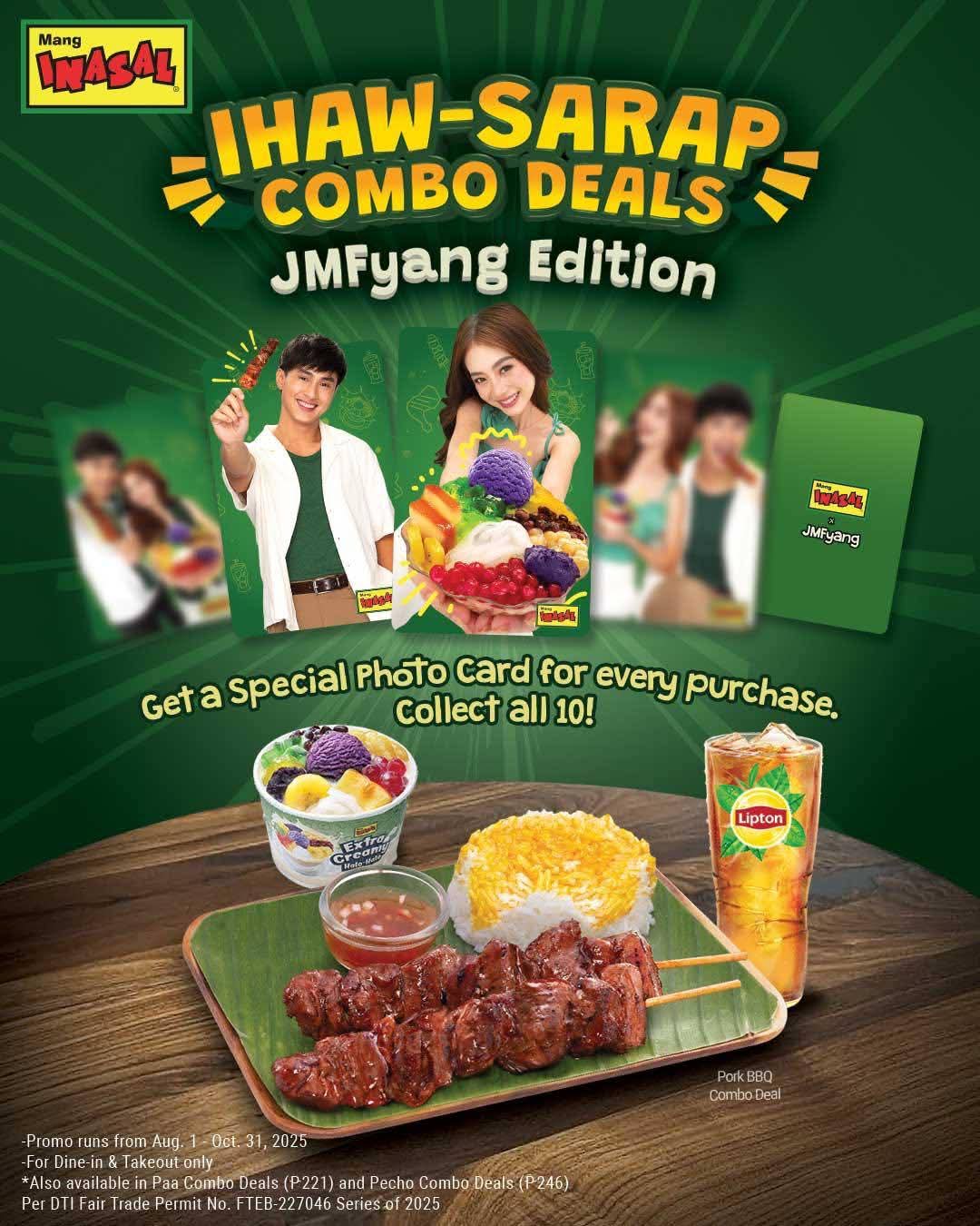 Mang Inasal Launches Ihaw-Sarap Combo Deals with Exclusive JMFyang ...