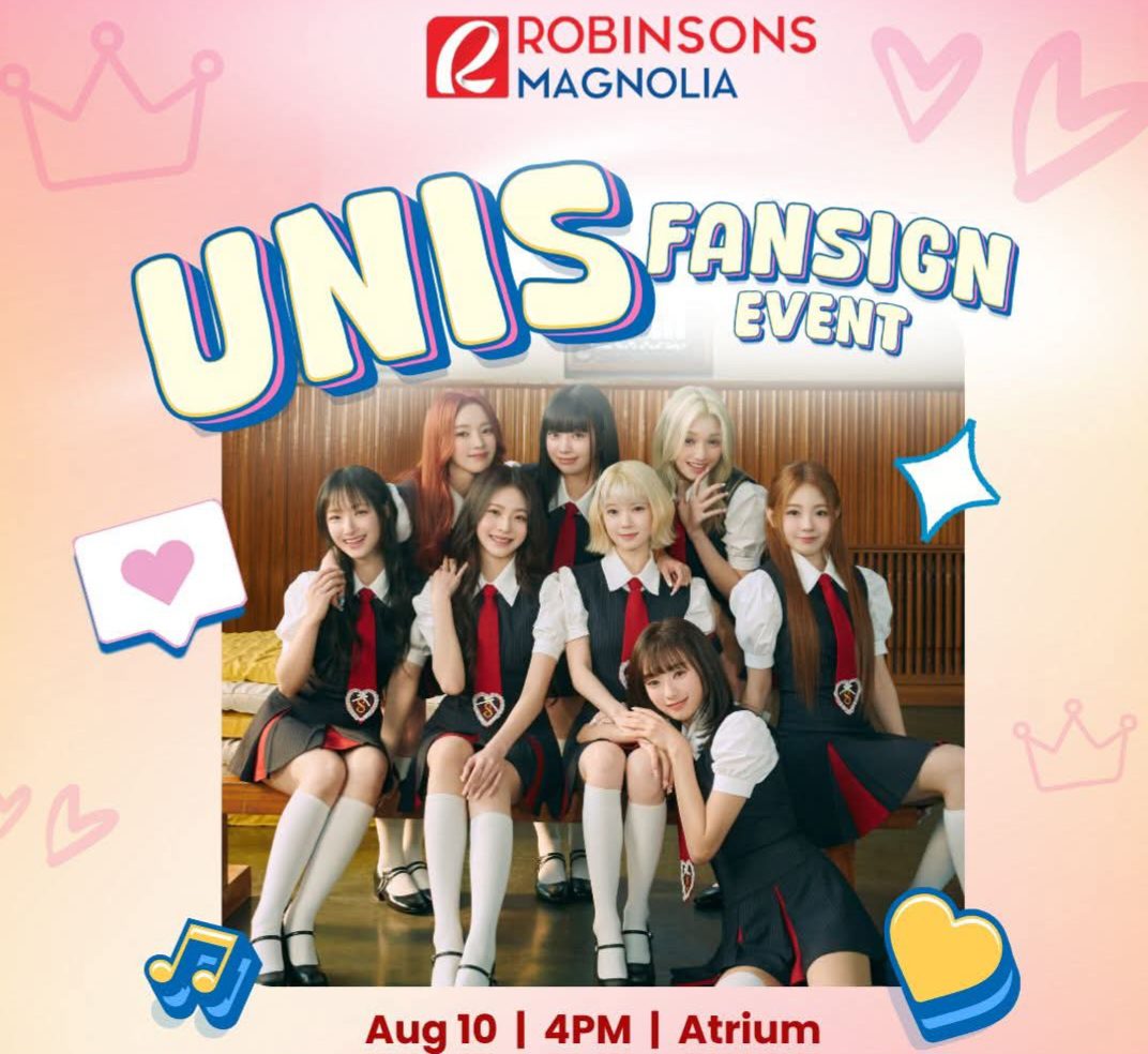 UNIS Fans, This Is Your Moment: Robinsons Magnolia Hosts Exclusive Mall ...