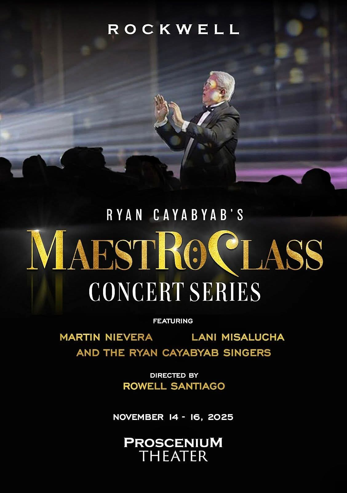 Ryan Cayabyab Headlines ‘MaestroClass Concert Series’ at Rockwell’s ...