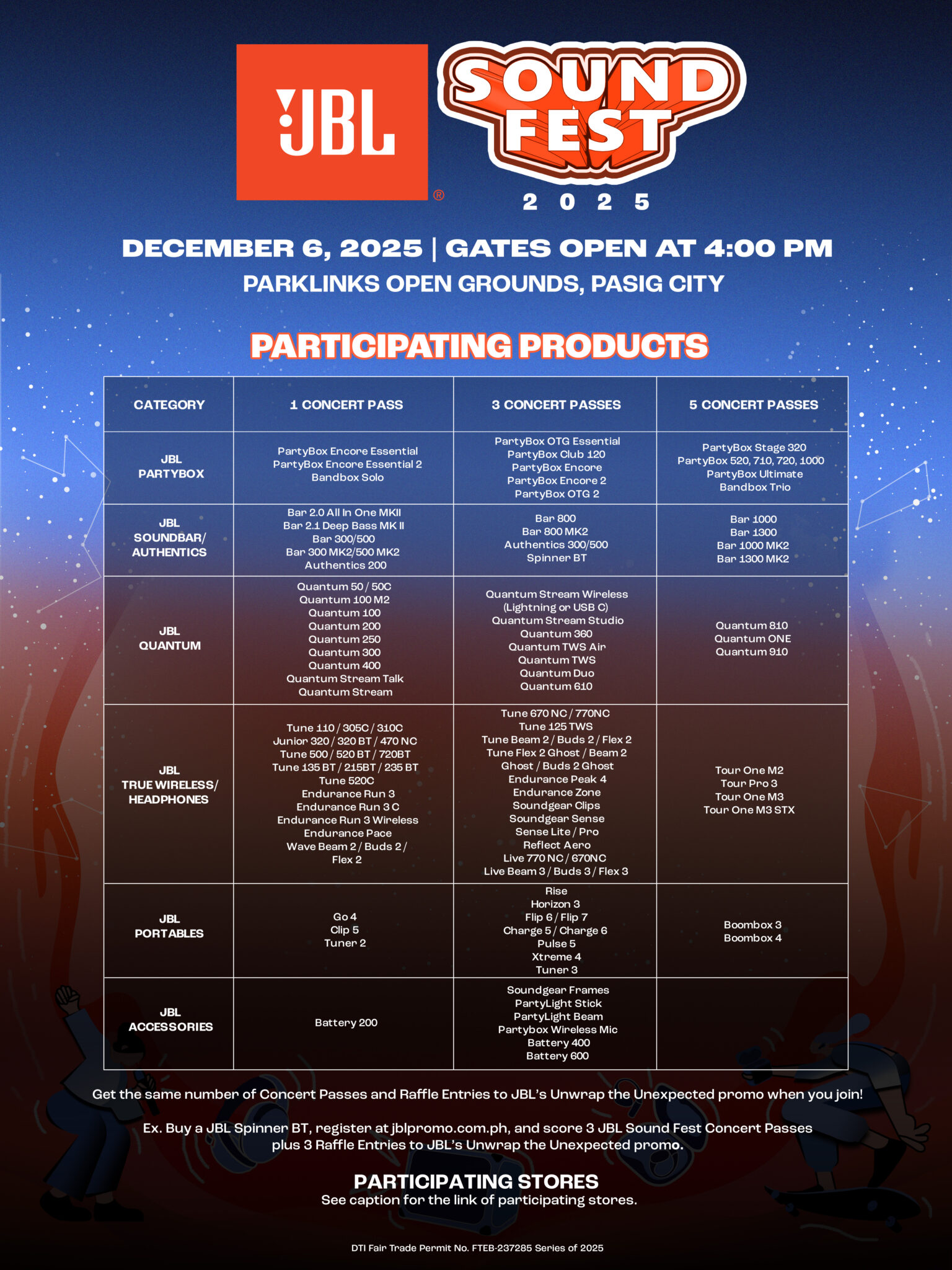 JBL Sound Fest 2025 - Philippine Concerts