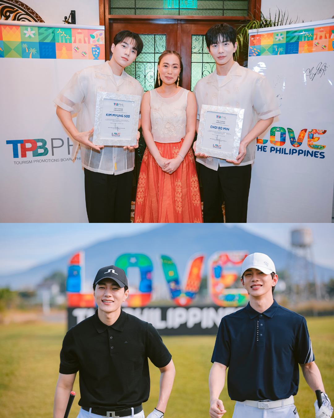 Global Stars Kim Myung Soo and Choi Bo Min Named TPBPHL Tourism ...